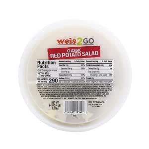 Amazon.com: Weis 2 Go, Deli Salad Red Potato, 64 Ounce : Grocery ...