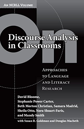 Amazon.com: On Discourse Analysis in Classrooms: Approaches to Language ...