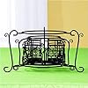 Amazon.com - Collections Etc Metal Buffet Organizer with Scroll Design ...