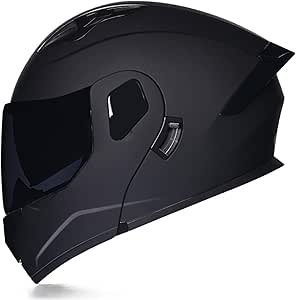 Modular Flip Up Front Motorcycle Helmet DOT/ECE Approved Street Moped ...