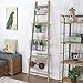 Amazon.com: Cheung's 4606 4 Metal Storage Basket Ladder, Brown : Home ...