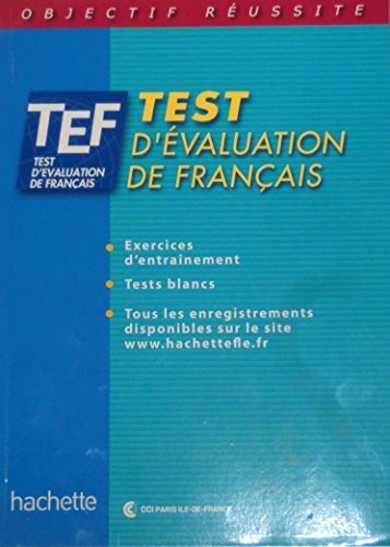 TEF: Test D'Evaluation de Francais (French Edition) (2014-12-01): Books ...