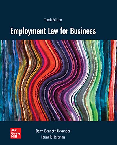 Employment Law for Business 10e - Kindle edition by Bennett-Alexander ...