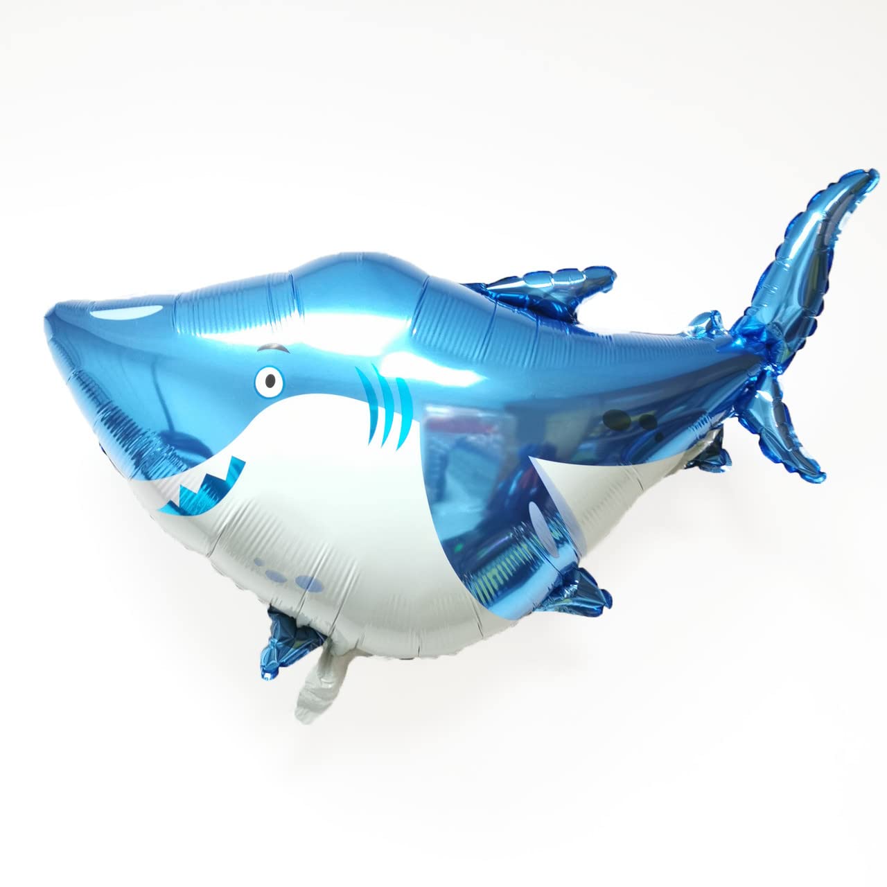 Buy Atpata Funky Jumbo y Blue Shark Foil Balloon (Big Shark) for ...
