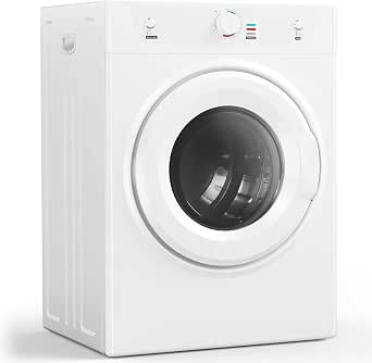 Amazon.com: Gleedelish 3.5 Cu.Ft. Clothes Dryer, 1500W Portable Dryer ...