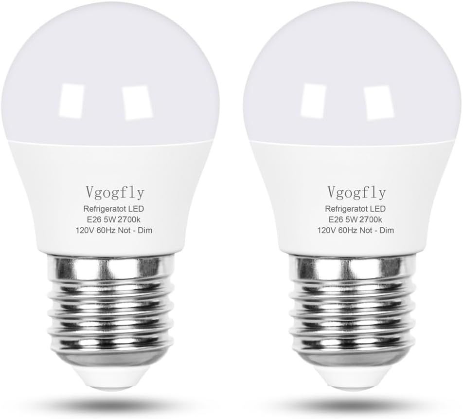 GE LED Light Bulbs, Refrigerator or Freezer Light Bulb, 4.5 Watt ...