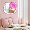 Amazon.com: MCJSGSP Anime Hello Kit Mirror with Light Neon Signs for ...