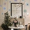 Amazon.com: 34Pcs Extra Large Christmas Winter Snowflakes Window Clings ...