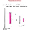 Amazon.com: NAIVELY-Reusable Straws 6 Pack Collapsible Portable ...