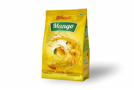 Scrunch Mango instant drink mix (250g)- pack of 2 : Amazon.in: Grocery ...