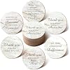Amazon.com: Yaomiao 48 Pcs Thank You Appreciation Coasters Employee ...