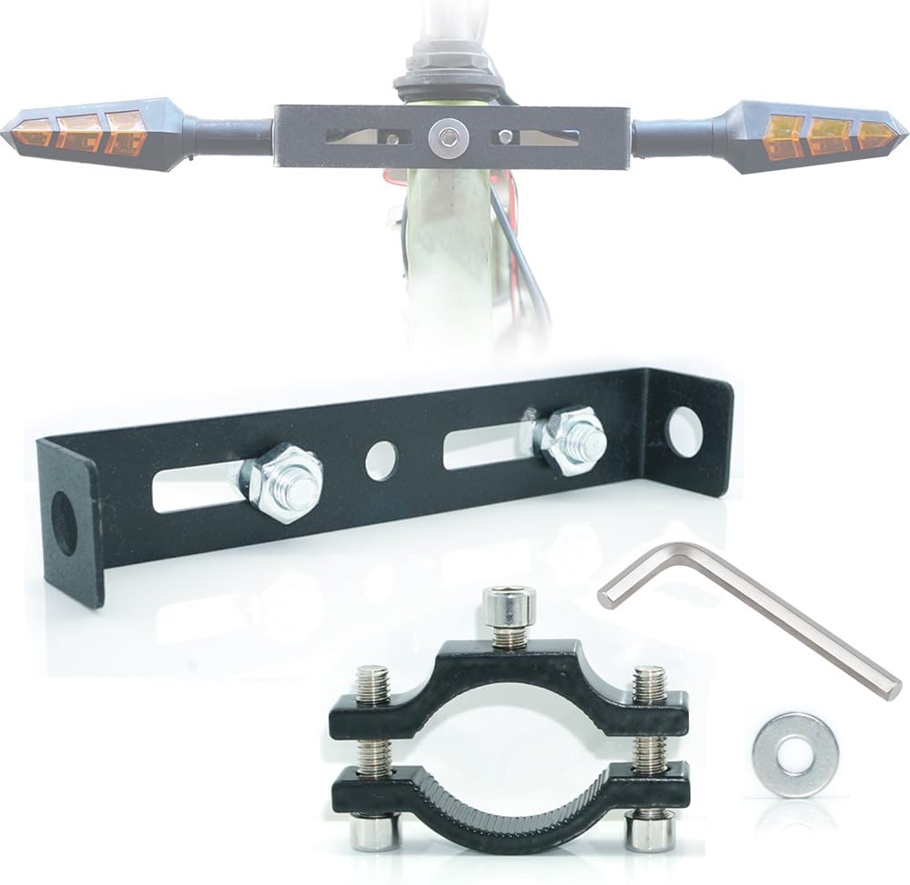 Amazon.com: 10mm Motorcycle Turn Signal Light Bracket, 2pcs Universal ...