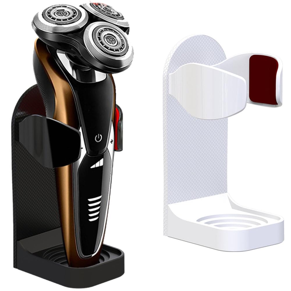 Amazon.com: Electric Shaver Holder, Wall-Mounted Razor Organizer ...