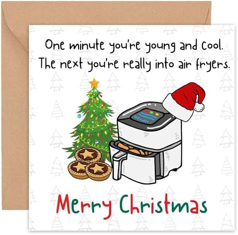 Funny Christmas Card for Her and Him, Humorous Christmas Cards for ...