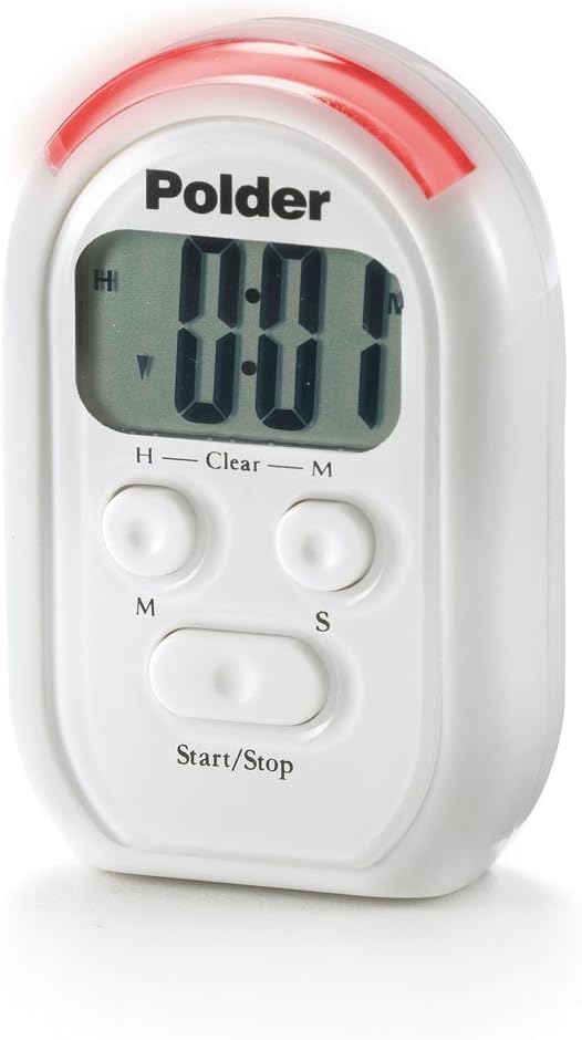 Amazon.com: Polder Digital Timer with Vibrating, Audible, and ...