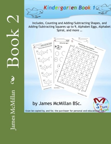 Kindergarten Book 2: Activities for Maths and English: McMillan BSc ...