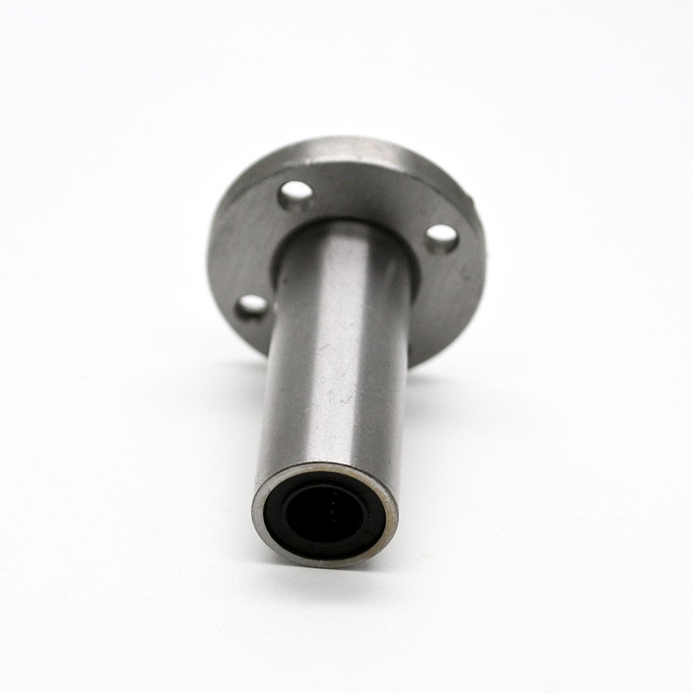 LMF40LUU Flange Long Linear Ball Bearing For 40mm Linear Guide Rail Rod Round Shaft Cnc Bearing ...