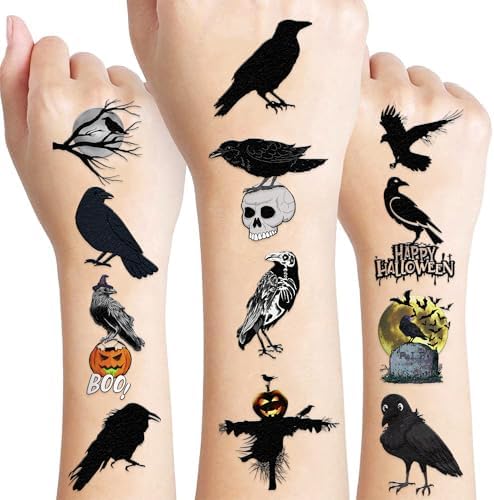 Cute crow tattoo - Tattoosbyjames.com