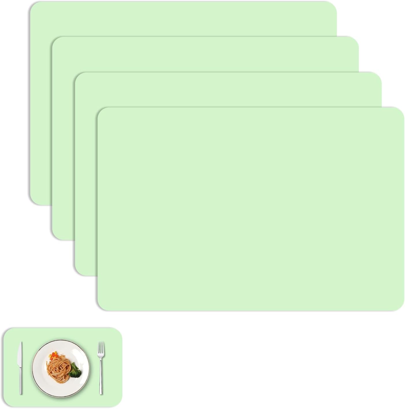 Amazon.com: Siliconty Liquid State Silicone Placemat for Kitchen ...