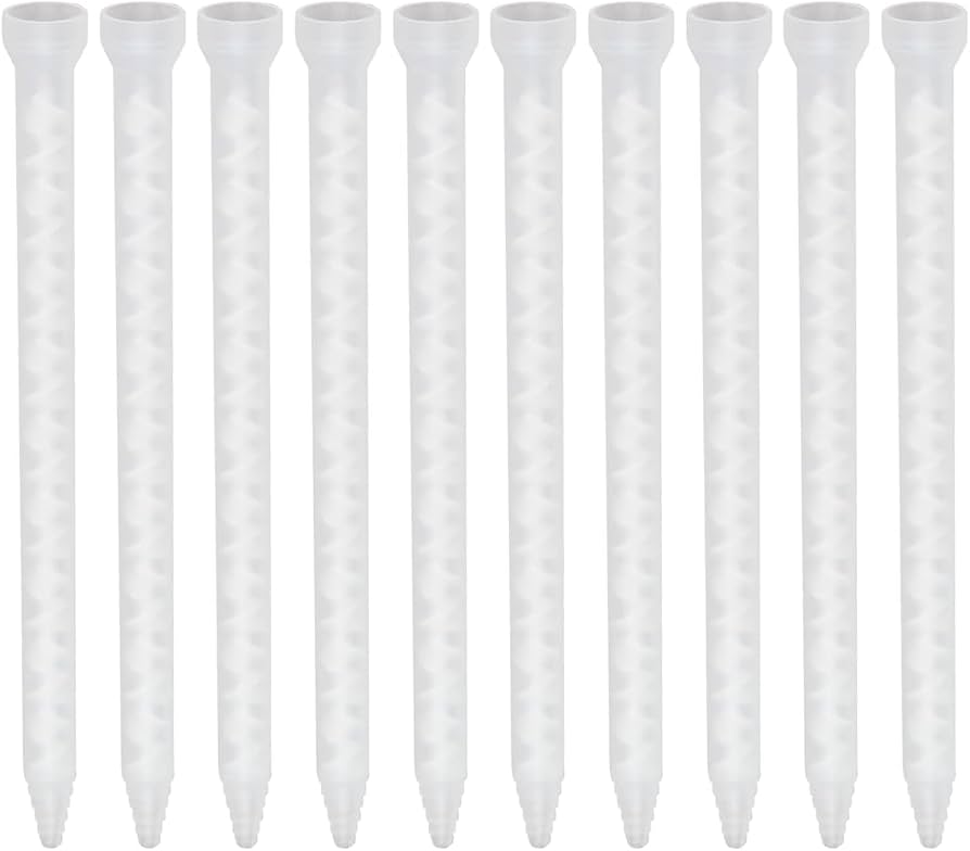 Epoxy Mixer 10-Pack Epoxy Mixing Nozzles - 18-Element Static Tips For ...