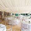 IUIBMI Sage Green Ceiling Drapes for Wedding Draping Fabric 1 Panel 1 ...