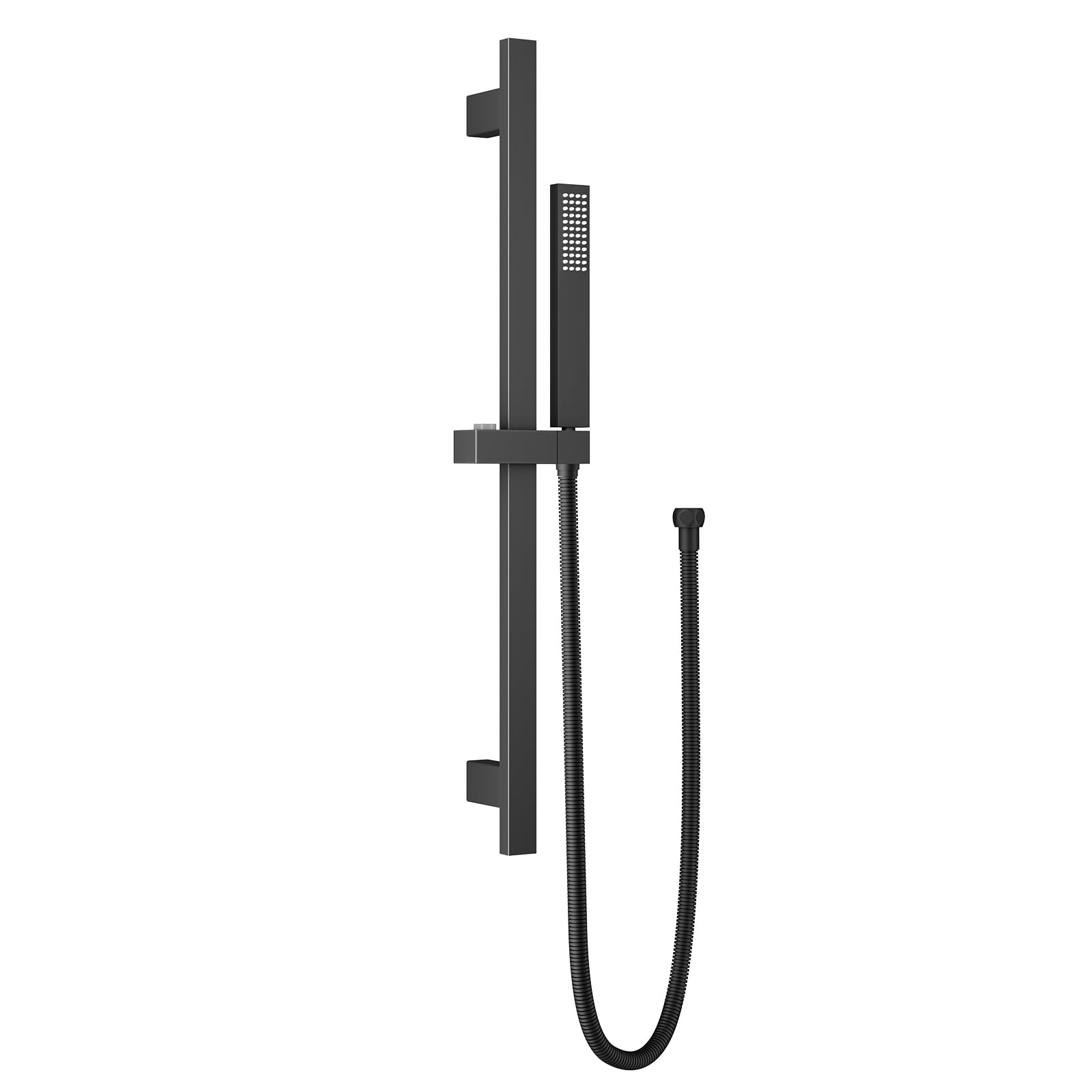 VBFF Stainless Steel Adjustable Shower Slide Bar Set with High-Pressure ...