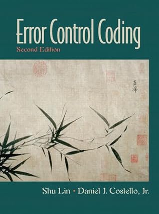 Error Control Coding: Lin, Shu, Costello, Daniel: 9780130426727: Amazon.com: Books