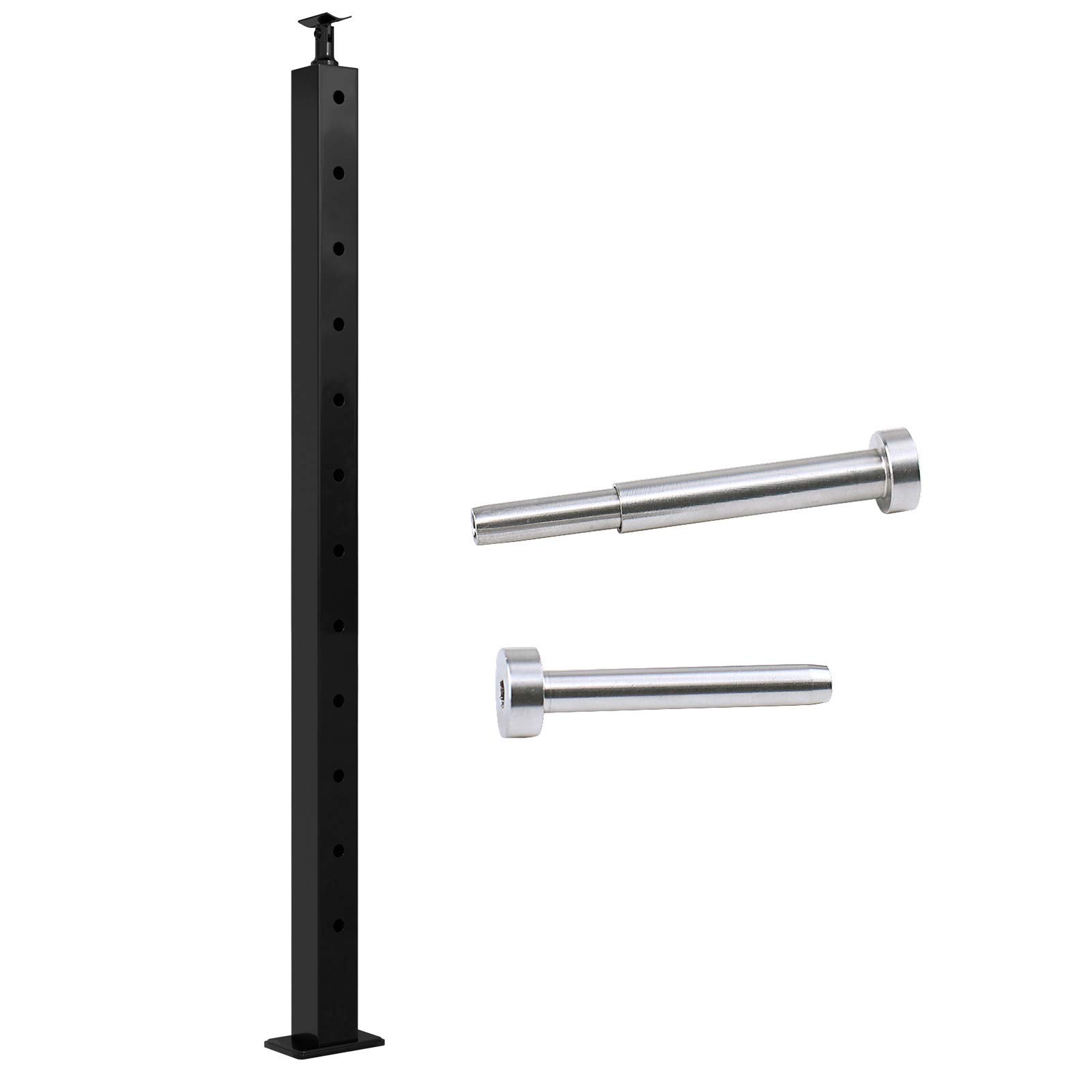 (similar)Muzata Cable Railing Post Square 42”x2”x2” Stainless Steel ...