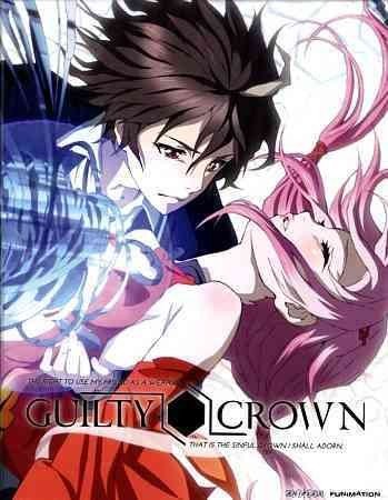 Amazon.com: GUILTY CROWN-COMPLETE SERIES PART 1 (BLU-RAY/DVD/LIMITED ED ...