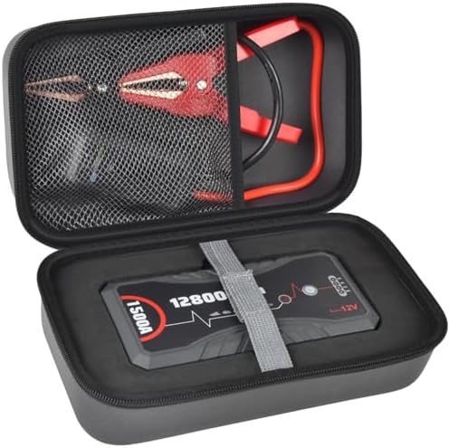 Amazon.com: Carrying Case Compatible with NEXPOW Car Jump Starter, Fits ...