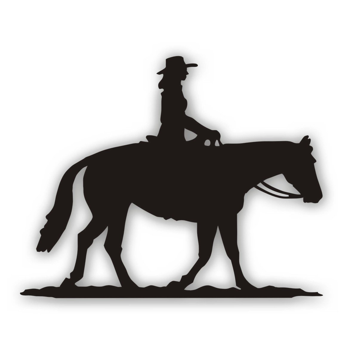 Western Pleasure Quarter Horse Silhouette