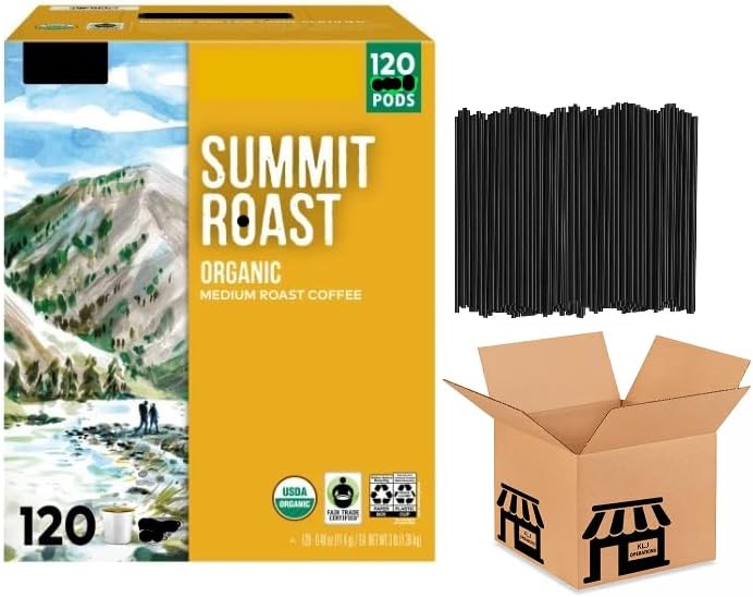 Amazon.com: Summit Roast Organic Medium Roast Coffee Pods, 120 K' Cups ...