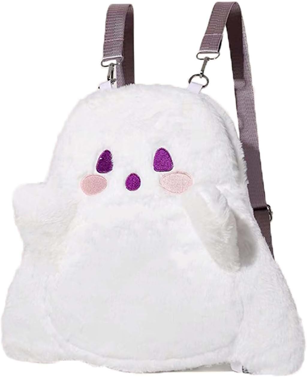 Amazon.com | Halloween Cute Ghost Face Backpacks, Mini Crossbody Candy ...