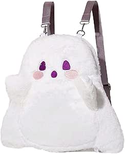 Amazon.com | Halloween Cute Ghost Face Backpacks, Mini Crossbody Candy ...