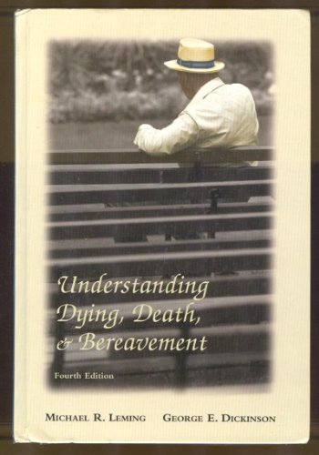 Amazon.com: UNDERSTANDING DYING,DEATH ANDBEREAVEMENT: 9780155051744 ...