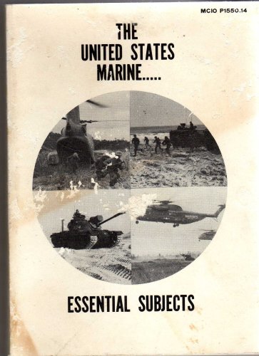 The United States Marine Essential Subjects: U.S. Marine Corps: Amazon ...