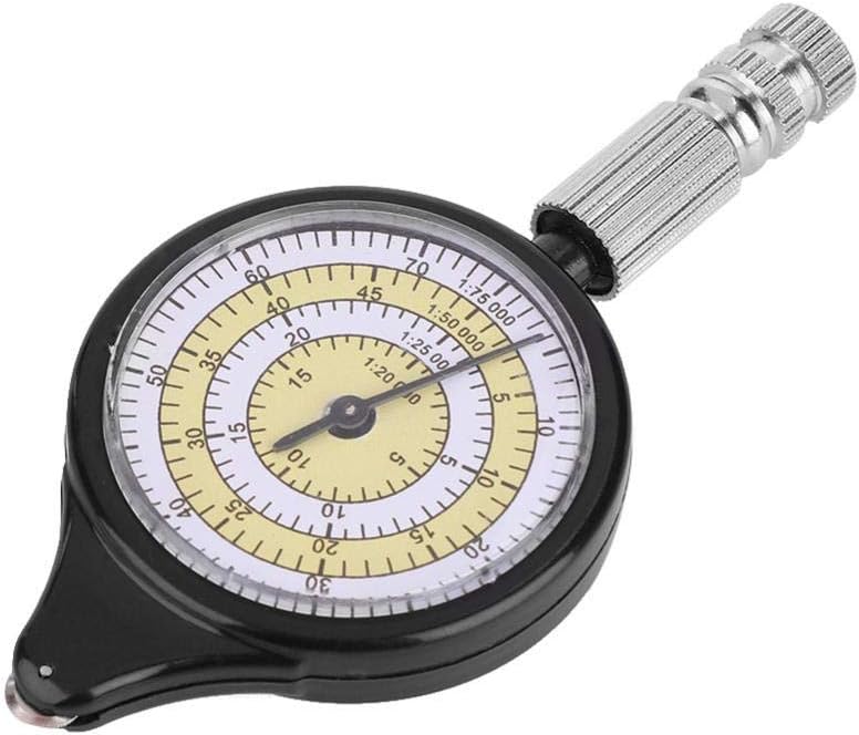 Keenso Outdoor Map Measurer, Mini Outdoor Map Distance Measuring Tool ...