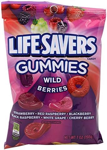 Amazon.com : Life Savers, Gummies, Wild Berries, 7oz Bag (Pack of 6 ...