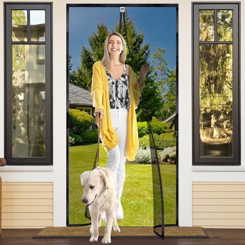 Heavy Duty Door Screen Magnetic Closure, LOVIGA Thickened Fiberglass ...