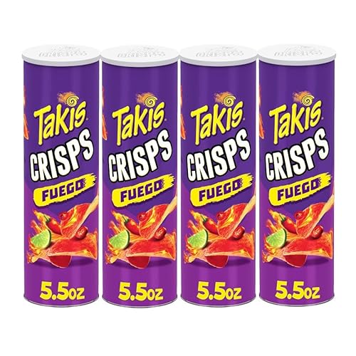 Snapklik.com : Takis Crisp Fuego Pack Of 4 Hot Chili Peppers And Lime ...