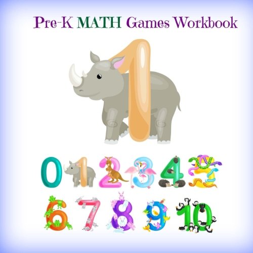 Pre-K Math Games Workbook (Brain Games for Kids-Math, Counting ...