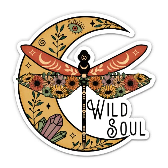Amazon.com - Wild Soul Sticker - 3" Laptop Sticker - Waterproof Vinyl ...