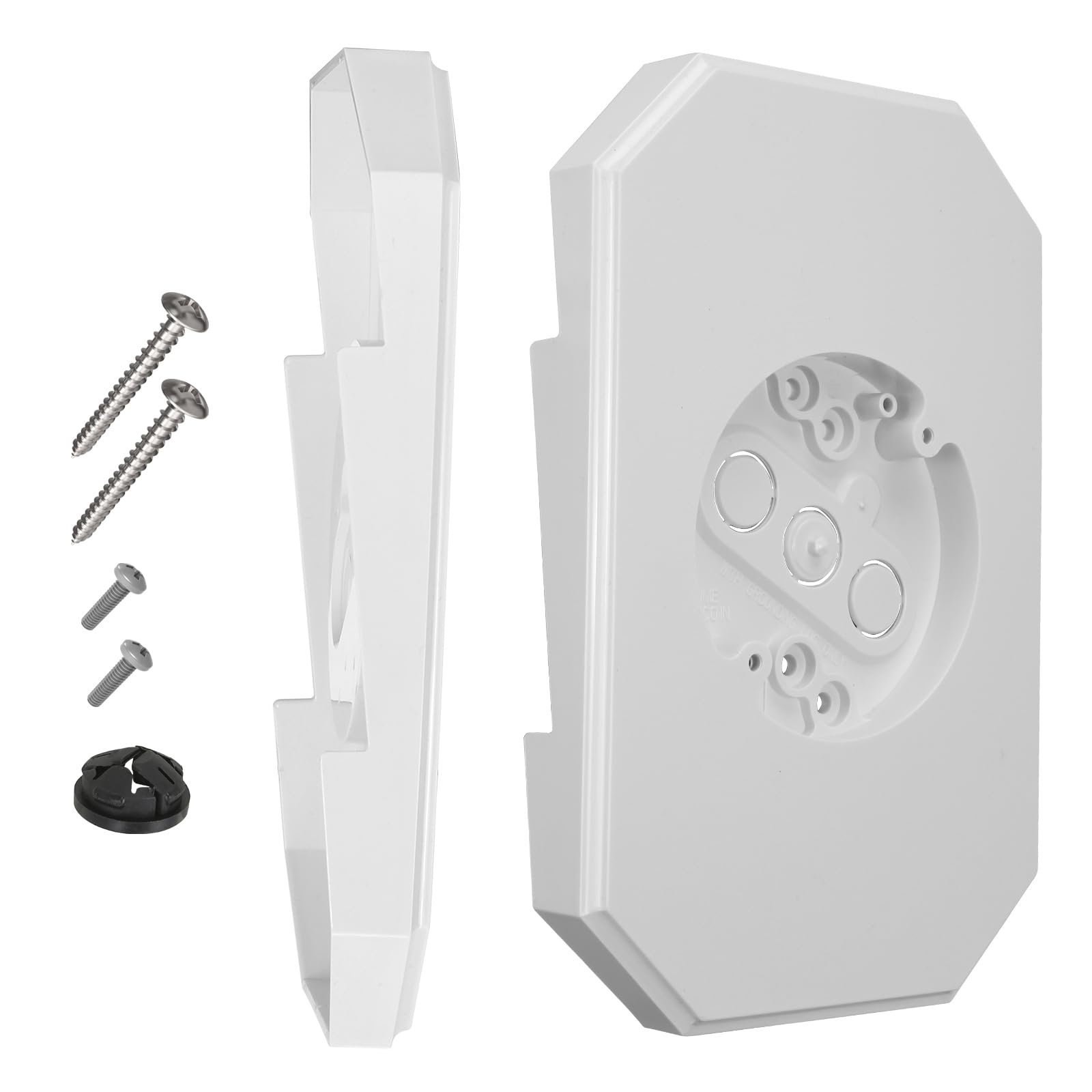 Vinyl Siding Mounting Plates Mount Blocks & Utility Vents | Mount