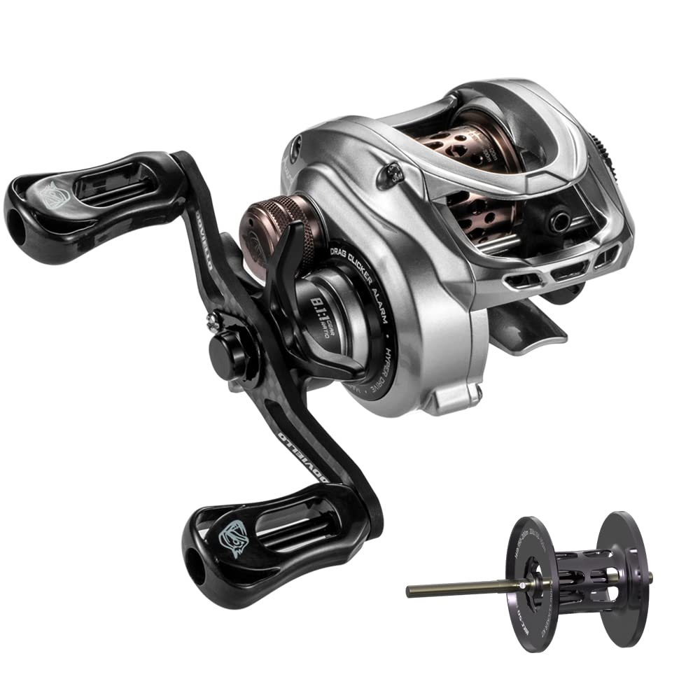 DOVIELLO HICC50 136g Ultralight Baitcaster Reels BFS Reel Baitcasting ...