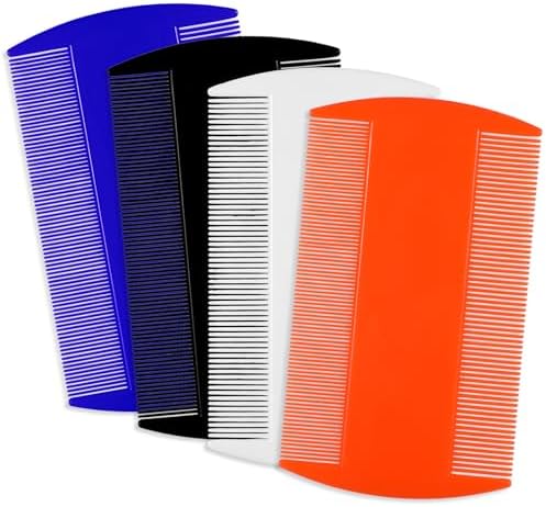 Amazon.com : 4 Pcs Lice Combs Double Sided Fine Tooth Comb Lice Comb ...