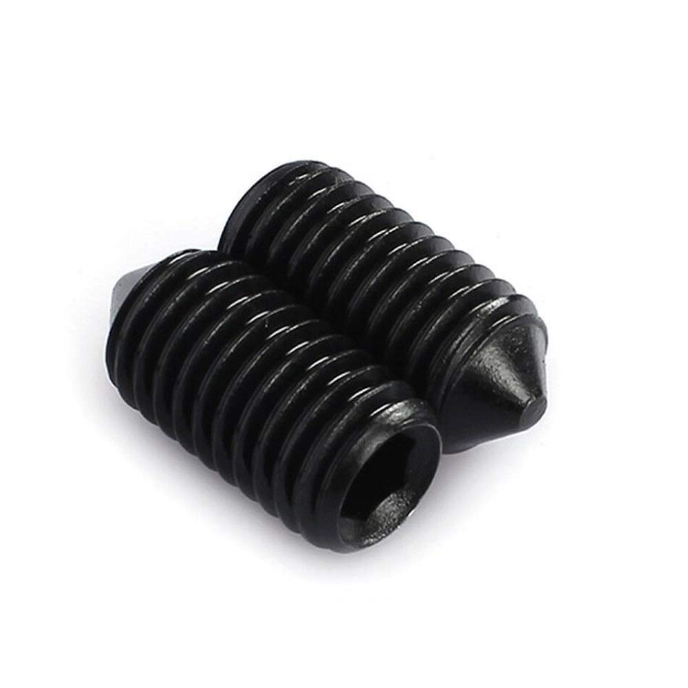 M2.5x3mm 10Pcs Hex Socket Set Screws Core Point Grub Screws High ...