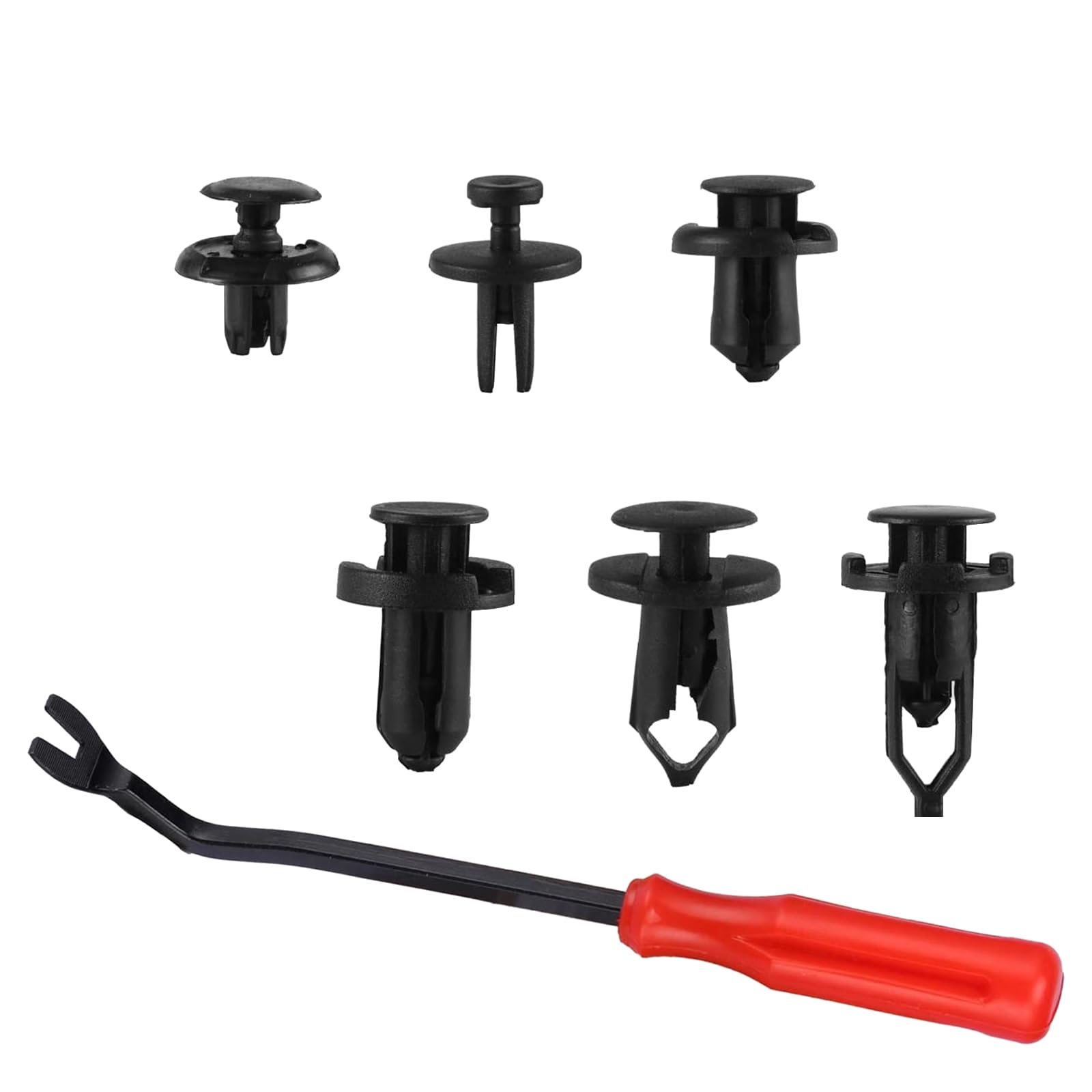 Amazon.com: Sodcay 120 PCS Fastener Clips, Auto Door Trim Panel Fixed ...