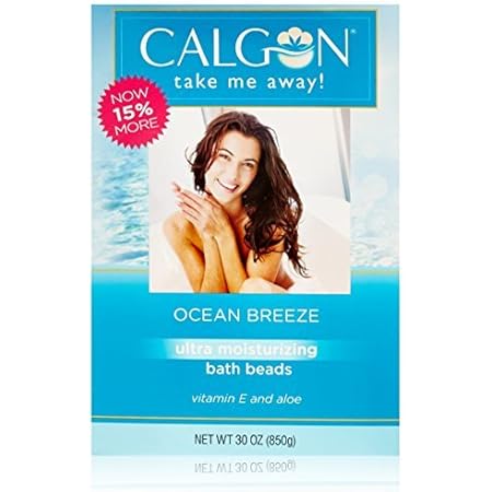 Amazon.com : Calgon Ultra-Moisturizing Bath Beads (Ocean Breeze, 30-Ounce) : Beauty & Personal Care