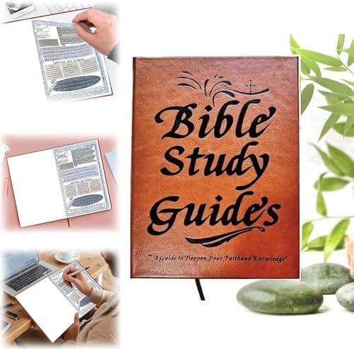 66 Page Bible Study Guide Journal,Bible Study Guides 66 pages leather ...