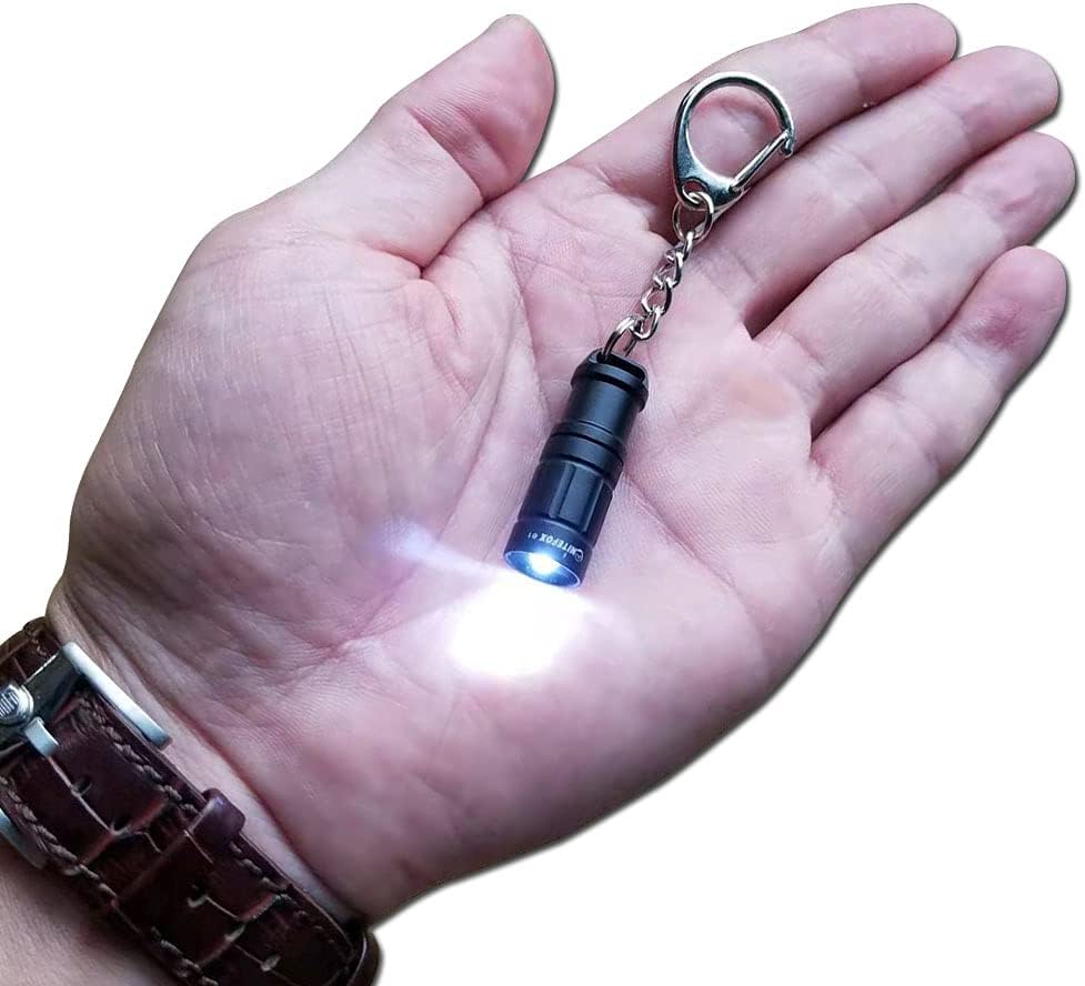Nitefox e1 Smallest Super Tiny Keychain Flashlight Bright Long Lifetime ...